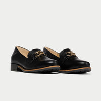 Calla | Nadia | Black Leather shoe